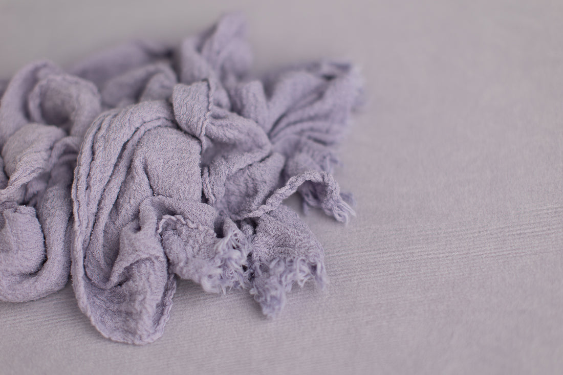 Wide Wrinkly Wrap | Wisteria – Hello Little Props